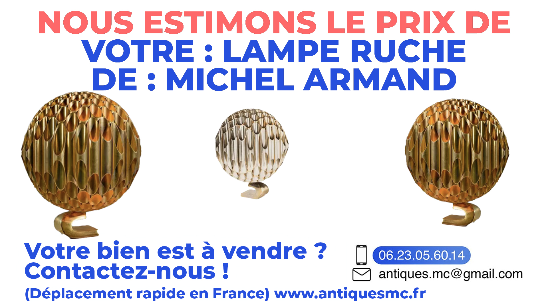 Prix et Évaluation de la Lampe Ruche de Michel Armand : Investir dans l ...